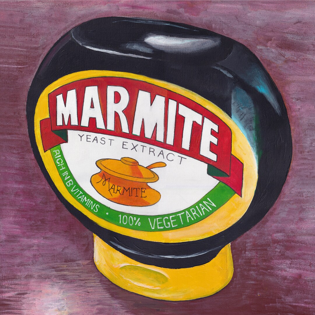 Squeeze Marmite Art Print (ARTWORK) - Etsy