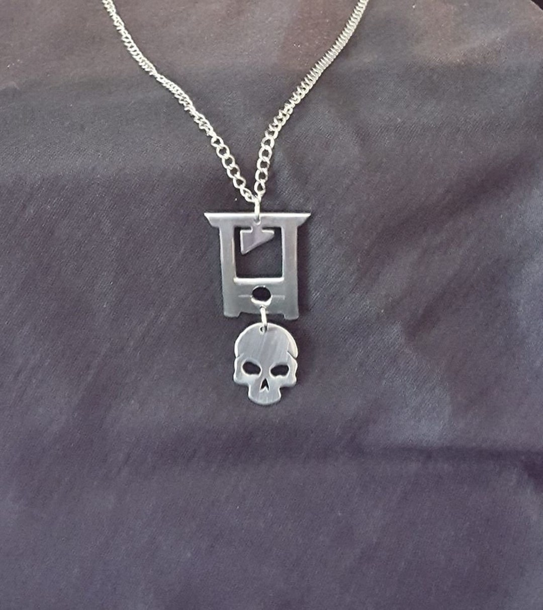 History Recycled Aluminum Pendant Necklace - Etsy