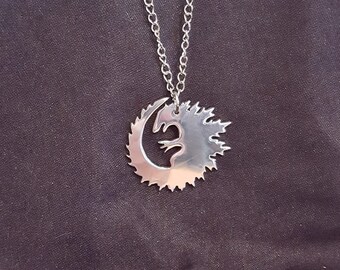 Godzilla Necklace | Etsy
