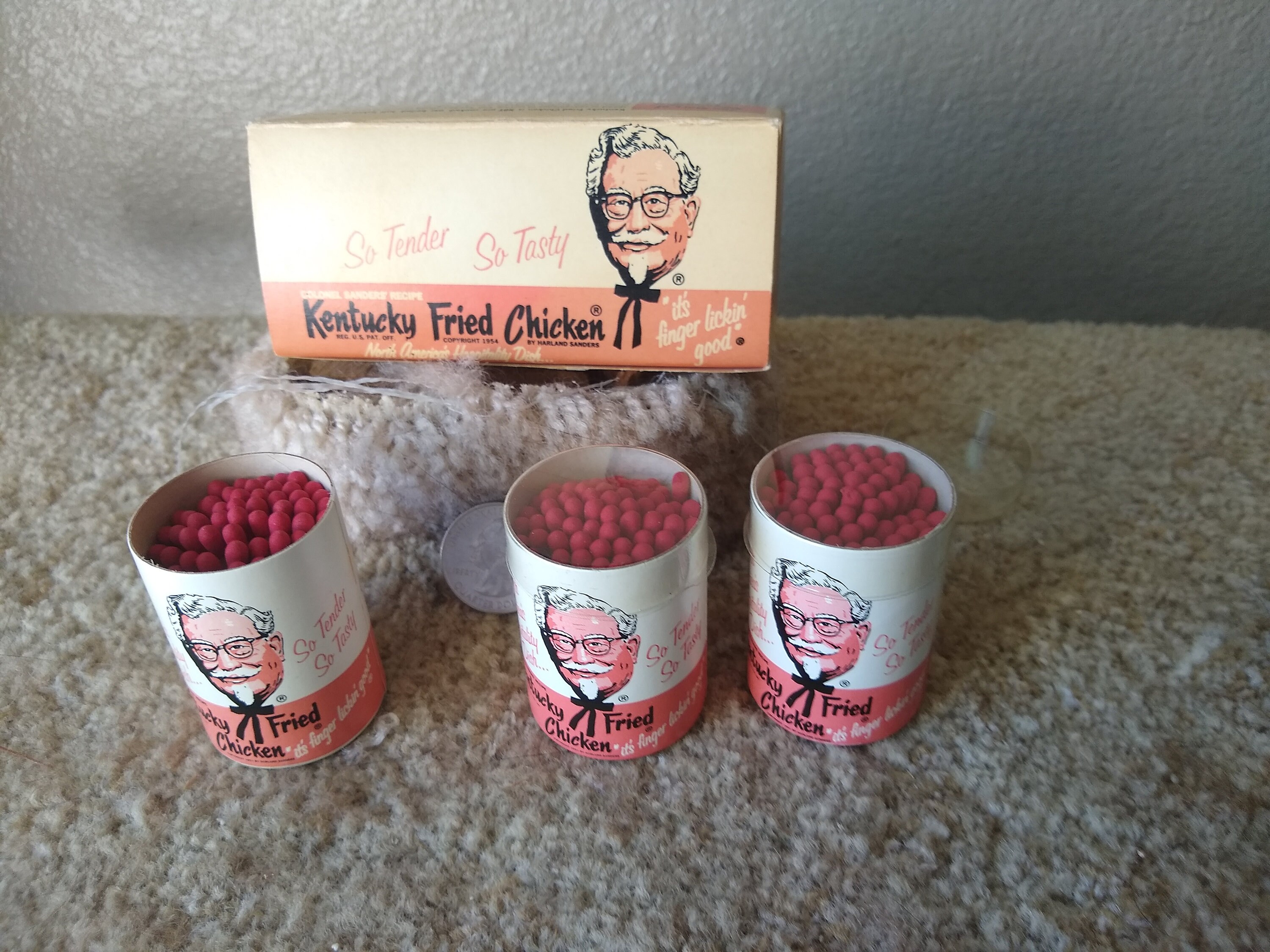 Very Rare Vintage (KFC) Kentucky Fried Chicken Bucket of Matches - Etsy