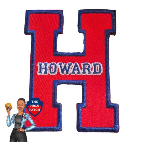 Howard University Bison HBCU Patch - Etsy