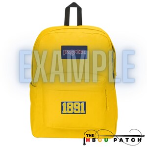 1891 NC A&T SU Founding Year HBCU Patch - Etsy