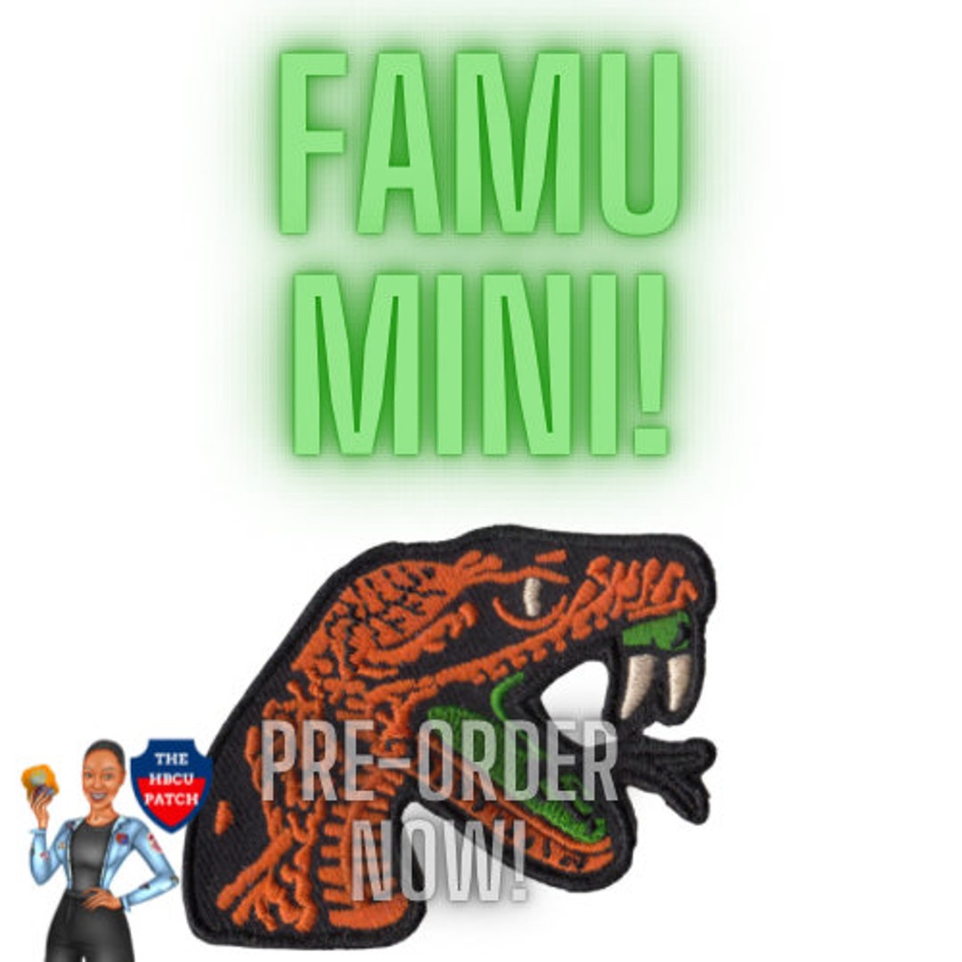 FAMU Mini Rattler HBCU Patch - Etsy