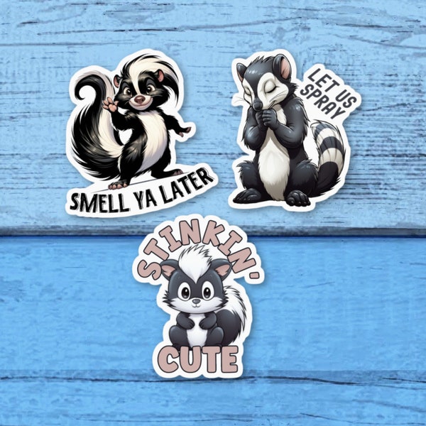 Skunk Sticker - Etsy