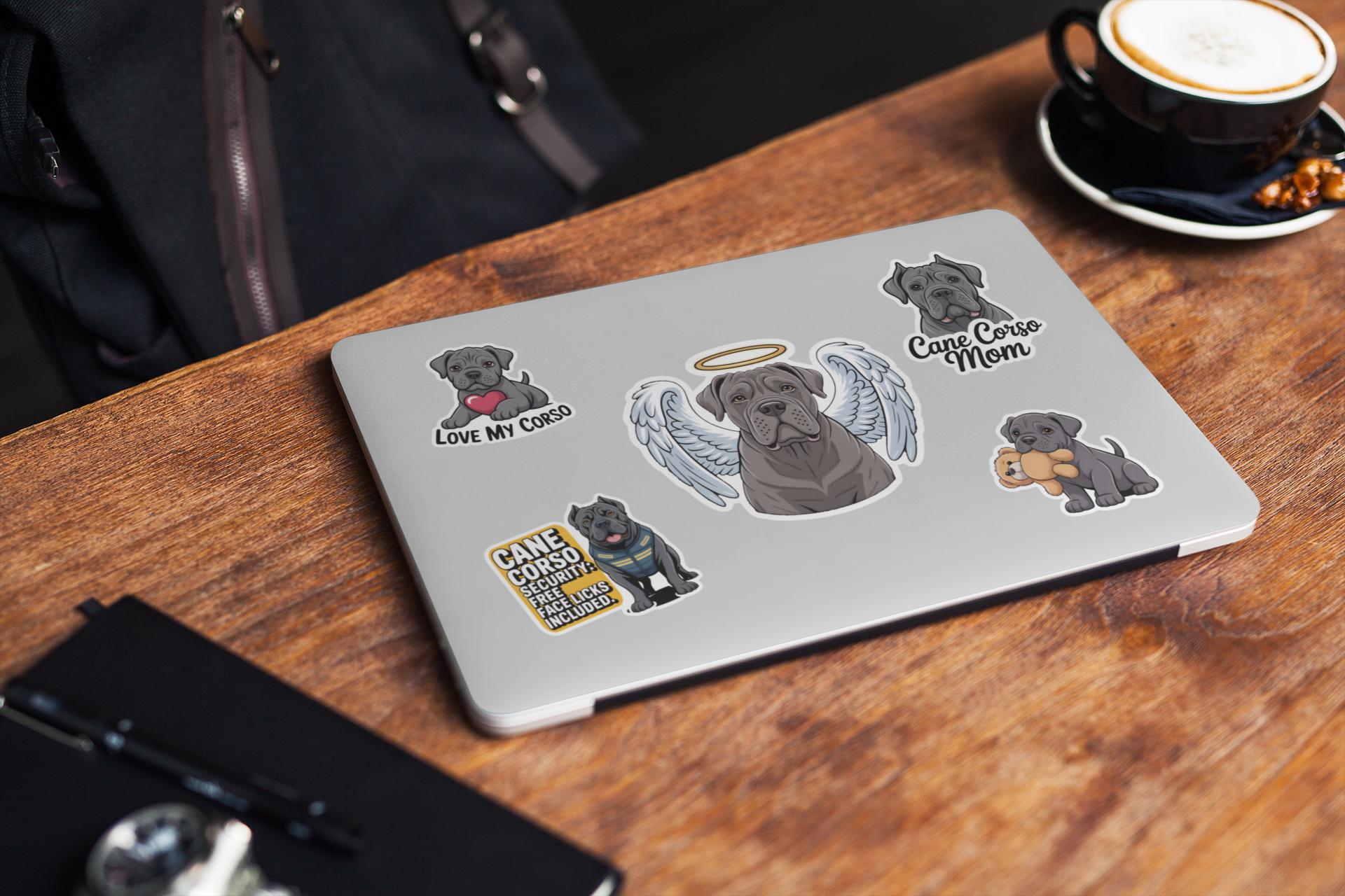 Cute Cane Corso Sticker Bundle - Instant Digital Download 20 PNG ...