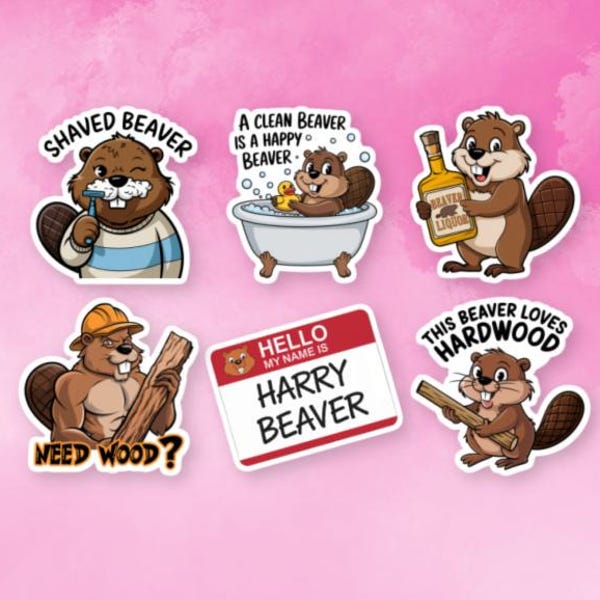 Shaved Beaver - Etsy