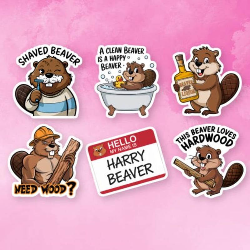 Shaved Beaver - Etsy