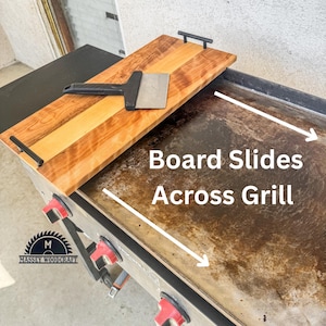 Blackstone Xl/pitboss Griddle Compatible Sliding Cutting Board - the ...