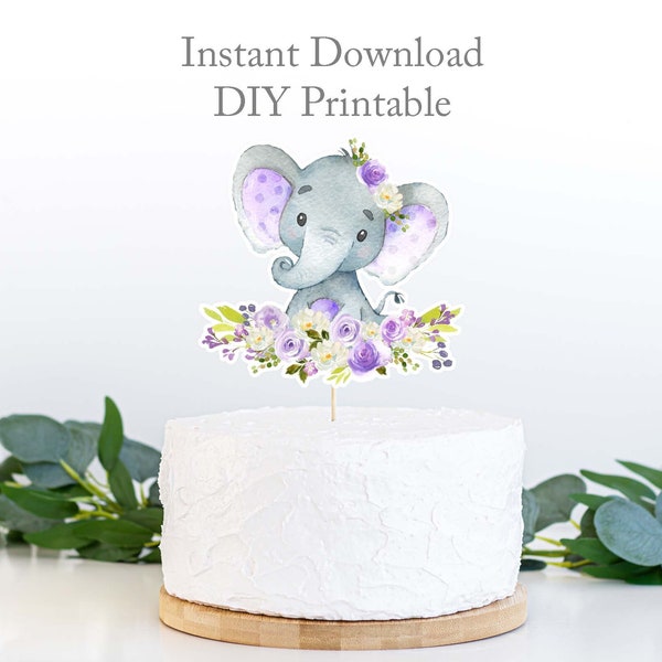 Elephant Baby Shower Centerpiece - Etsy