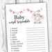 Elephant Baby Word Scramble Game, Elephant Games, Pink Elephant Baby ...