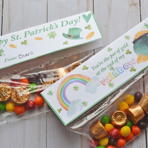 Leprechaun Bait Tag St. Patrick's Day Treat Topper St. | Etsy
