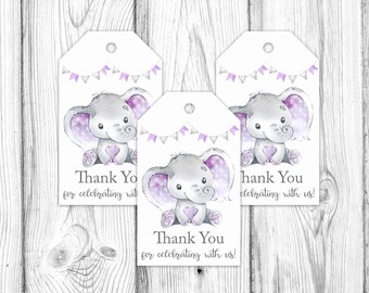 Elephant Gift Tags - Etsy