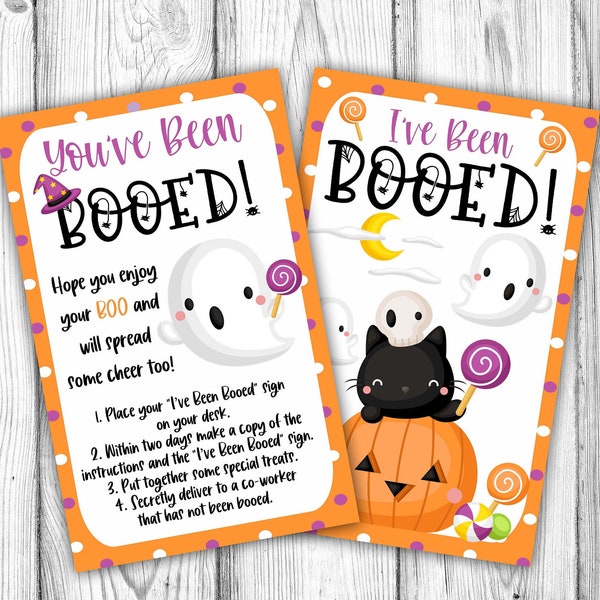 You've Been Booed Office - Etsy