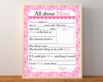 All About My Mimi - Etsy