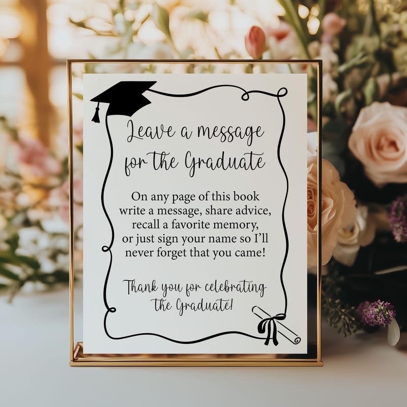 Graduation Memory Note - Etsy
