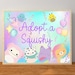 Adopt a Squishy Sign and Certificate, Squish Birthday Party, Squishy ...