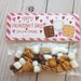 Valentine's Day S'more's Bag Treat Toppers, Valentine's is S'more Fun ...
