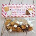 Valentine's Day S'more's Bag Treat Toppers, Valentine's is S'more Fun ...