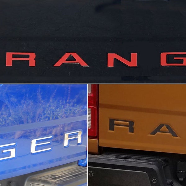 Tailgate Letters Ranger - Etsy