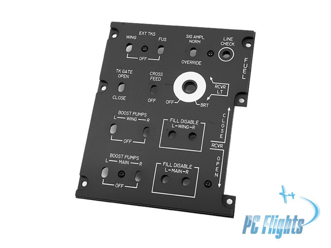 A-10C "thunderbolt" - Left Console - Fuel Cockpit Panel - Etsy