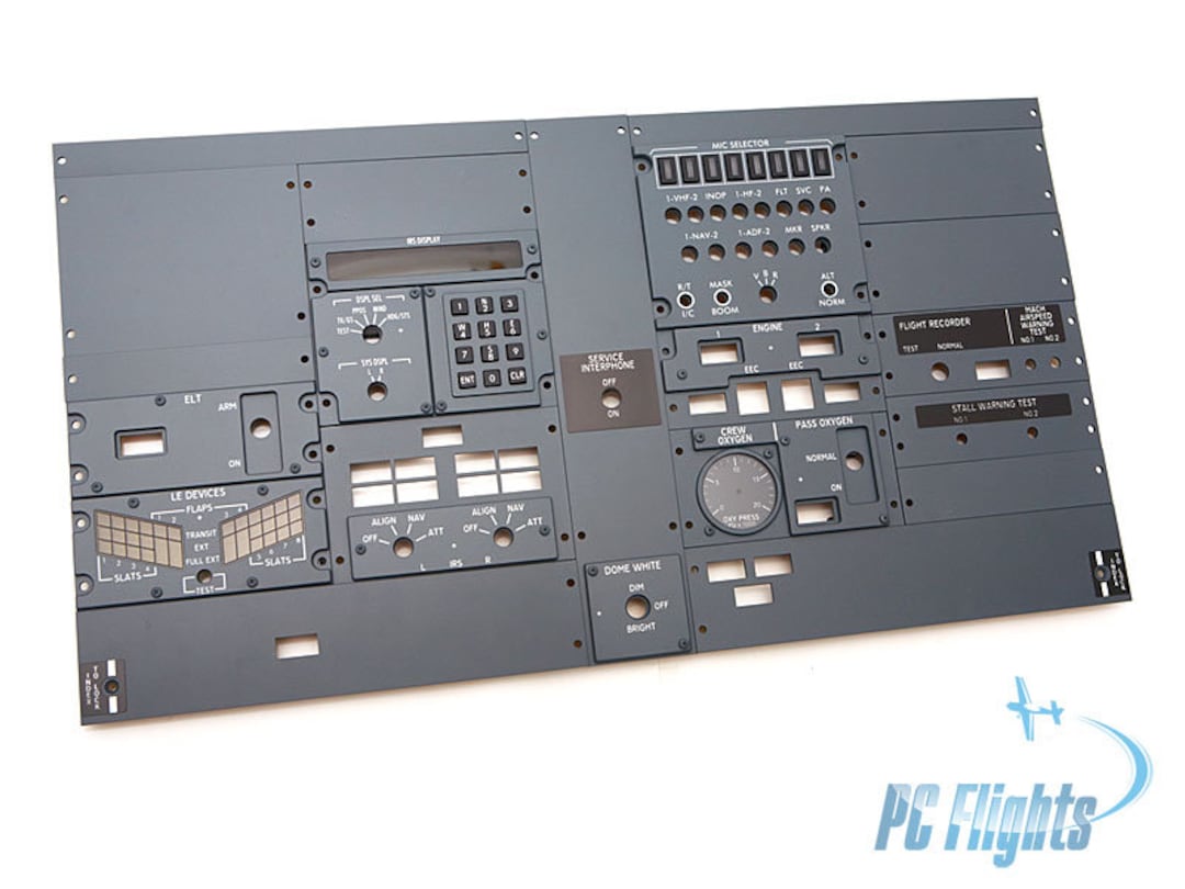 Boeing 737NG AFTER Overhead Panel Replicas Full Set - Etsy