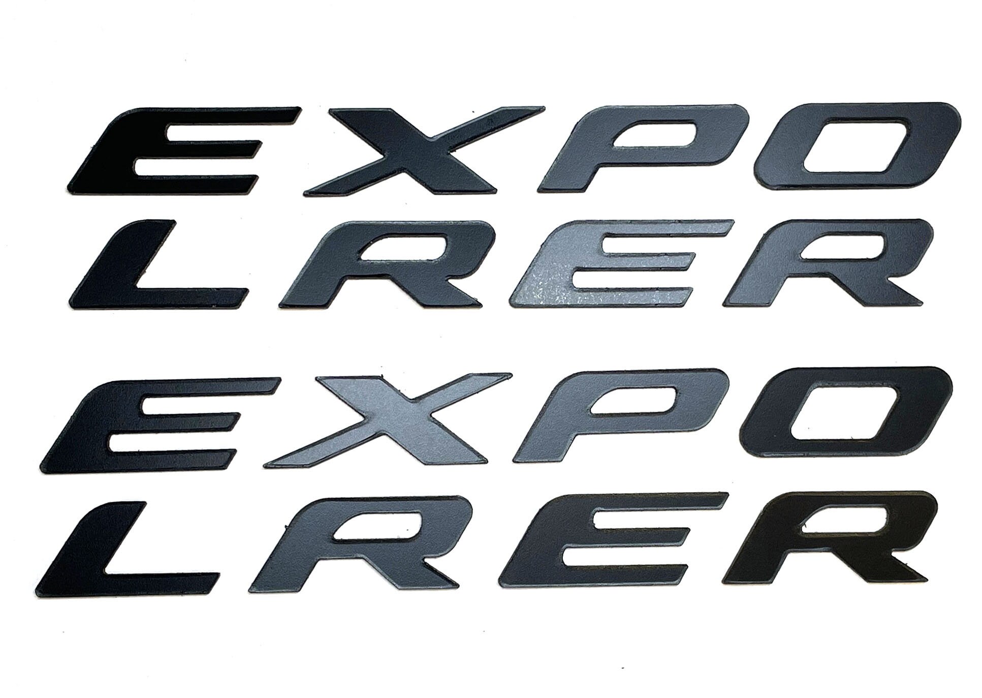 Glossy Black Lower Side Front Door Letters for Explorer 2020 - Etsy