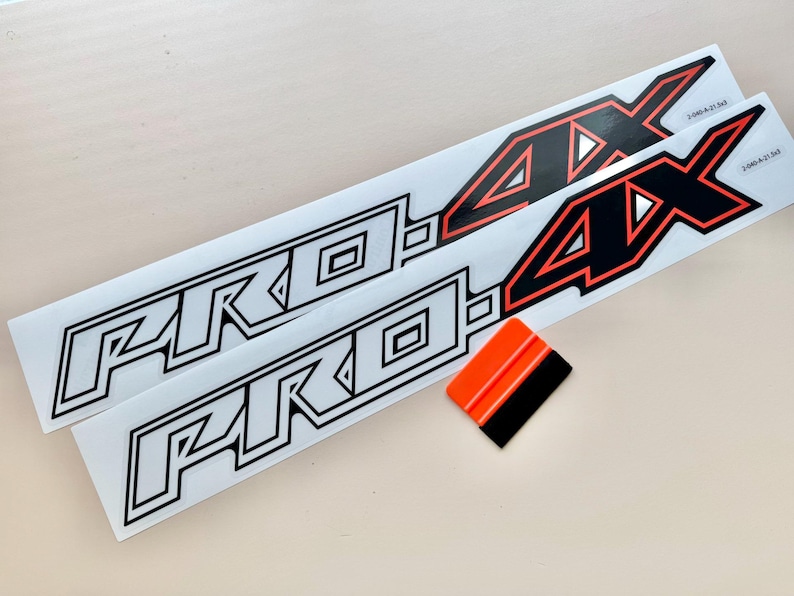 4x4 Off-road Stickers Replacement Accessory Compatible With Pro4x Titan ...