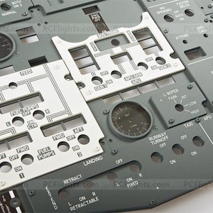 Boeing 737NG FWD Overhead Panel Replicas Full Set Home Cockpit Parts - Etsy