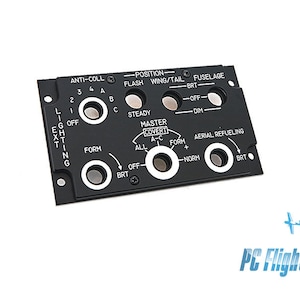 F16C "viper" - Left Console - External Lights Panel Cockpit Part - Etsy