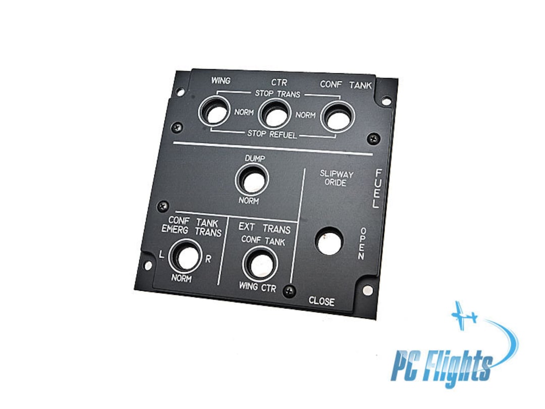 F-15E "eagle" Fuel Control Panel Replica Home Cockpit Module - Etsy