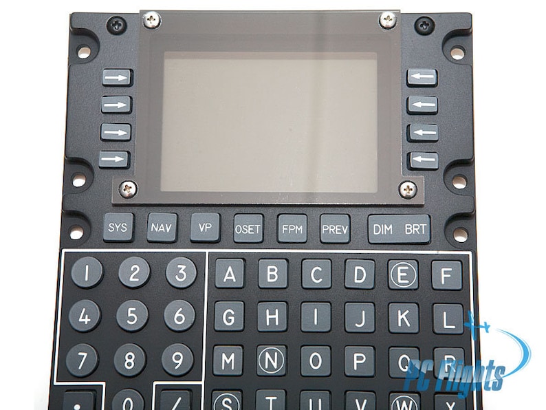 A 10C "thunderbolt" - Right Console - CDU Panel - Etsy