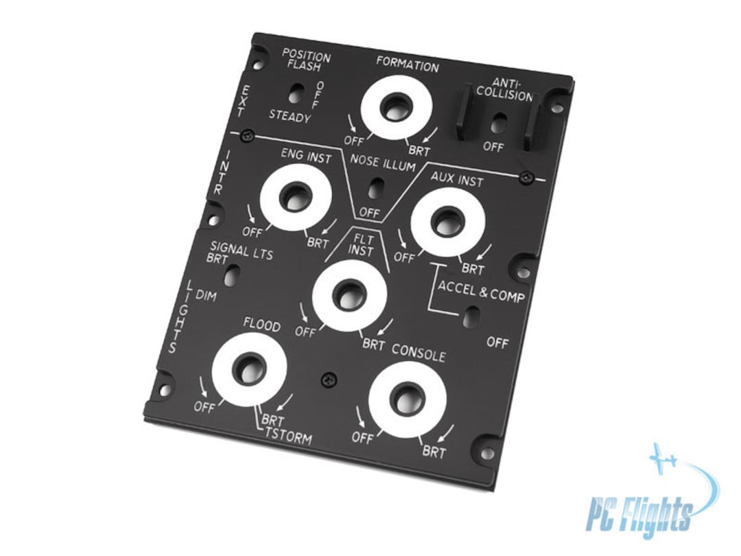 A10 Thunderbolt / Warthog Lights Cockpit Panel Replica - Etsy