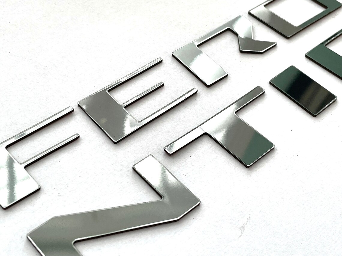 Chrome Front Grille / Hood Letters for Frontier 2022 ABS - Etsy