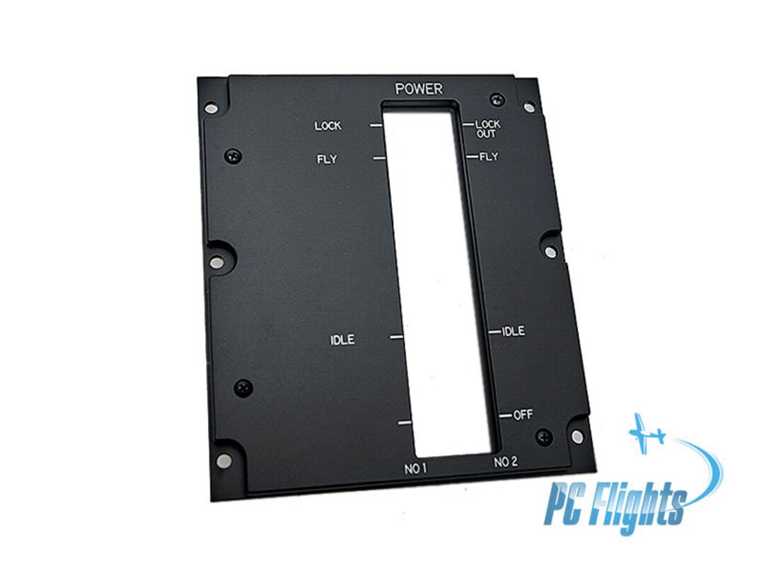 AH-64 apache Copilot Power Lever Quadrant Panel Replica Cockpit Part - Etsy