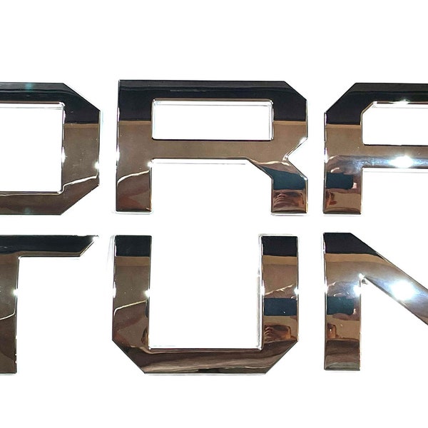 Plastic Raised Letters - Etsy