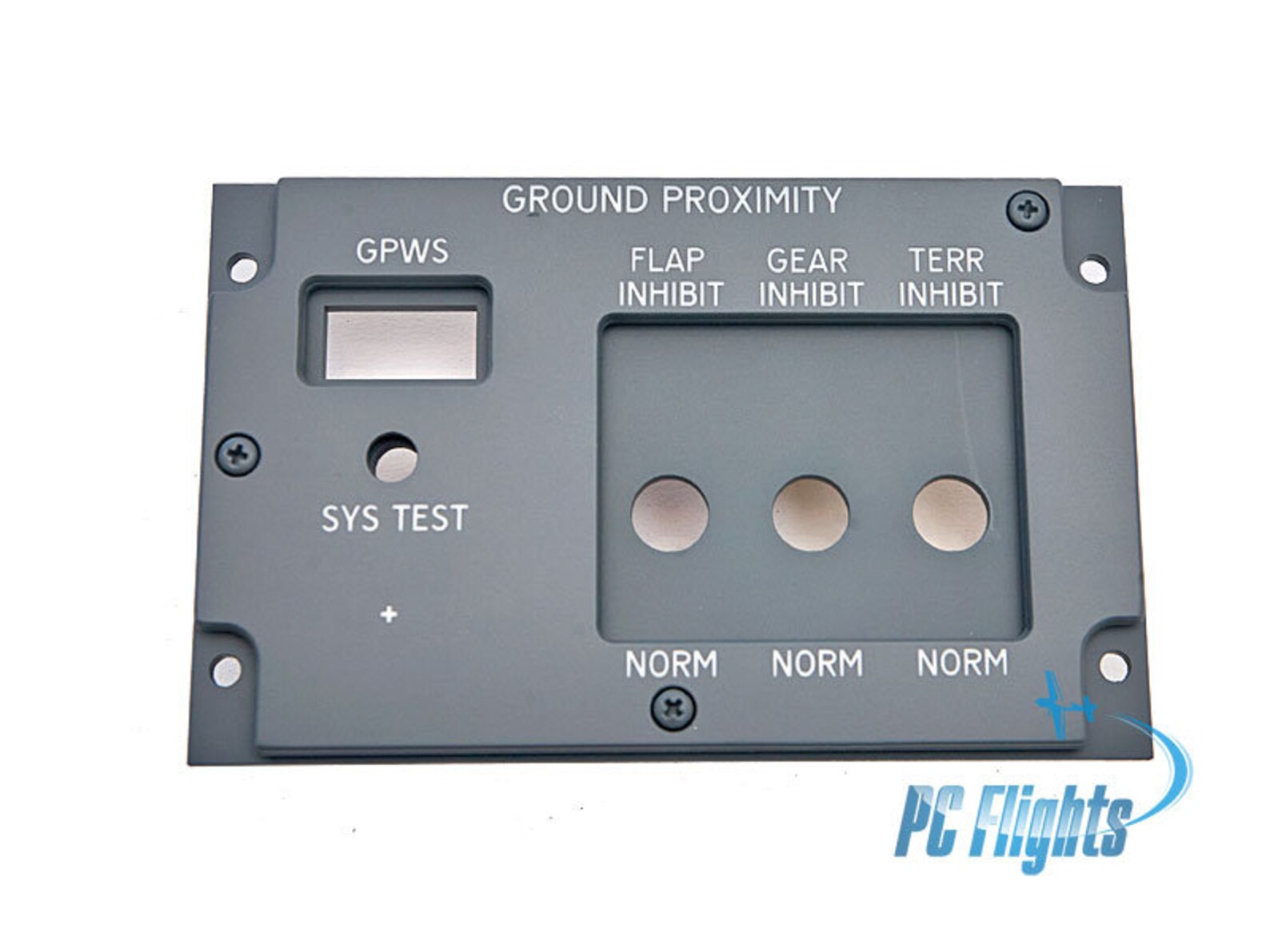 BOEING 737NG MIP Copilot Display Brightness Control and GPWS Panels ...