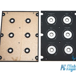 UH 1H "huey" - Overhead - Instrument Lights Control Cockpit Panel - Etsy