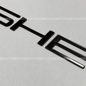 Glossy Black Front Spoiler Letters for Shelby GT350 2015-2018 - Etsy