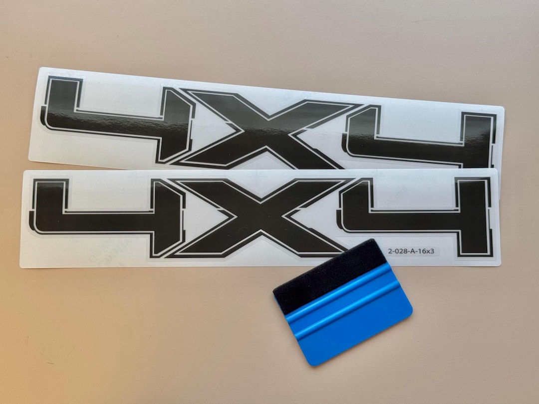 4x4 Offroad Four Wheel Drive Decal Sticker Auto Decor - Fits Any Truck ...