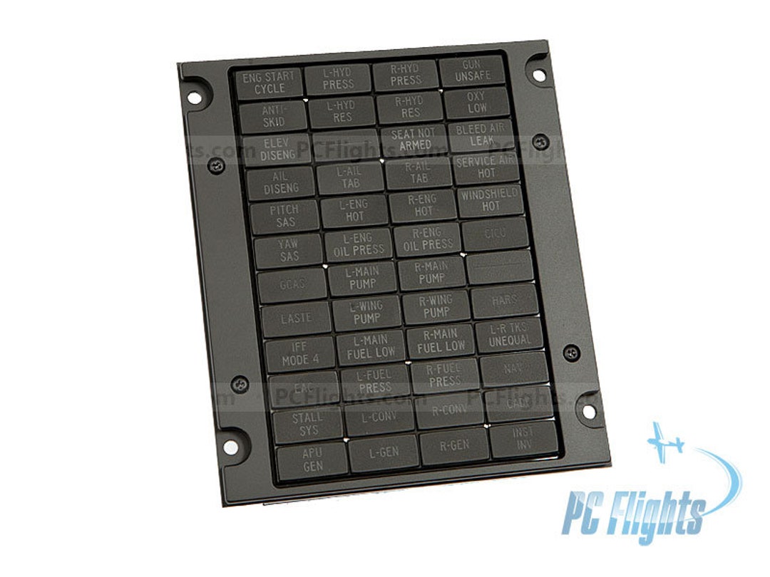 A10 "thunderbolt" - Right Console - Caution Lights Cockpit Module - Etsy