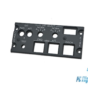 Boeing 737NG Cargo Fire Flight Simulator Panel Replica - Etsy