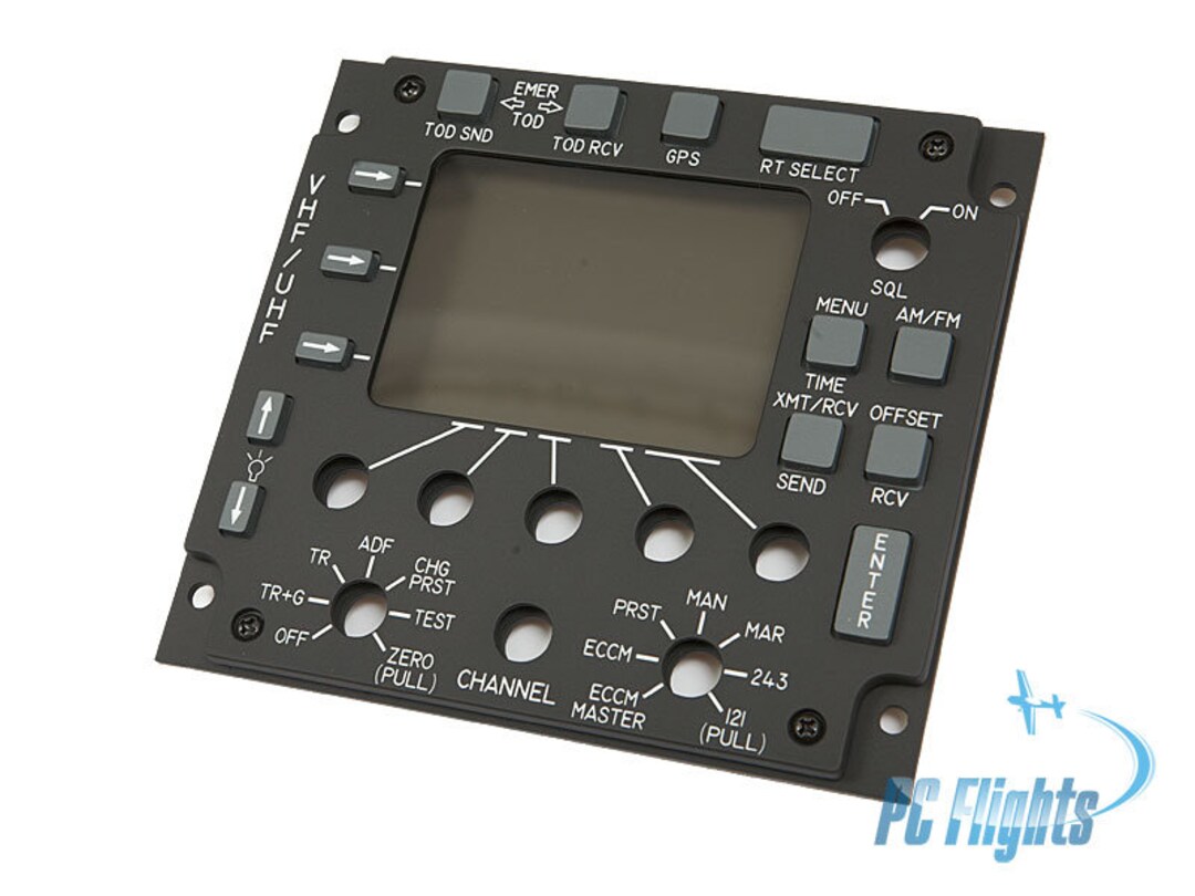 A10 "thunderbolt" - Left Console - VHF / UHF Panel - Etsy