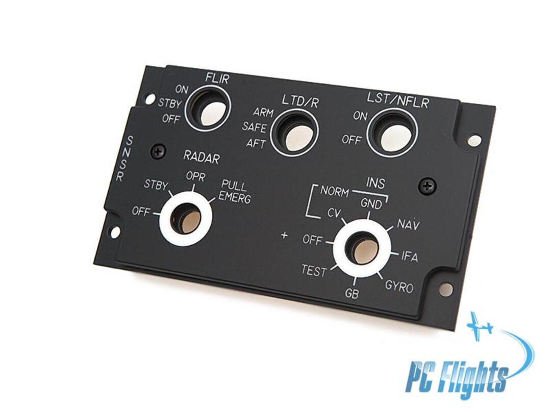 F 18C "hornet" - Right Console - Sensors Cockpit Panel - Flight Sim ...