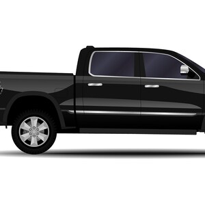 4x4 Offroad Four Wheel Drive Decal Sticker Auto Decor - Fits Any Truck ...