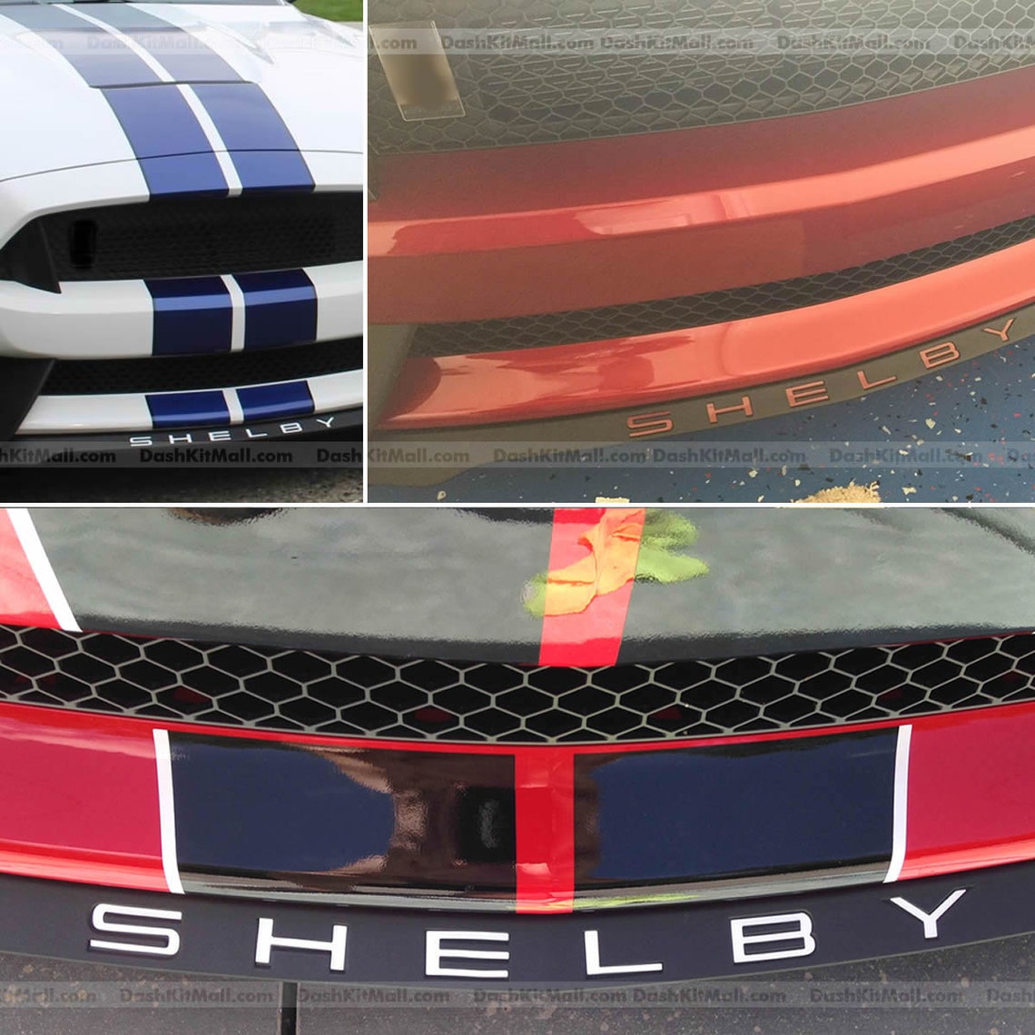 Red Front Spoiler Letters for Shelby GT500 2020 ABS Plastic | Etsy