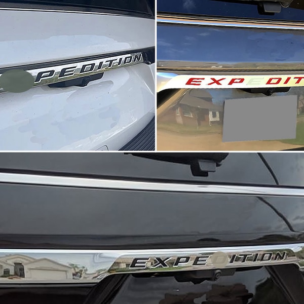 Ford Expedition Tailgate Letters - Etsy