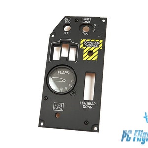 A10 "thunderbolt" - Center Console - Flaps and Gear Cockpit Panel - Etsy