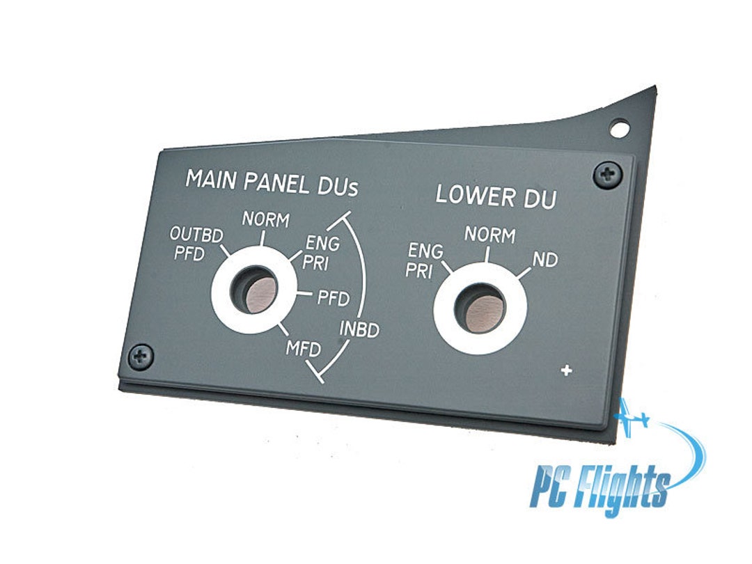 BOEING 737NG MIP Captain Display Selector Panel Flight Sim Part Replica ...