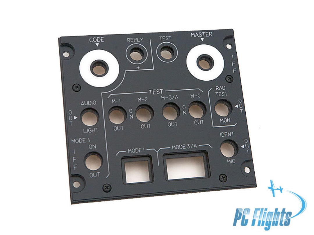 A-10C "thunderbolt" - Left Console - IFF / Transponder Cockpit Panel - Etsy