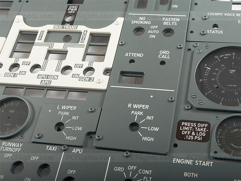 Boeing 737NG FWD Overhead Panel Replicas Full Set Home Cockpit Parts - Etsy
